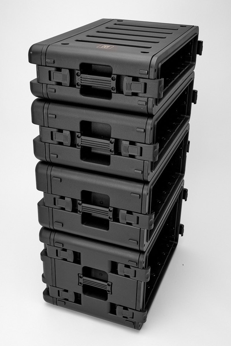 6US Units 8" depth RACK case. Short rack DGCASE@RACK6US30 - TAPE & CASE